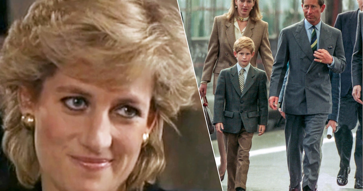 Exact 30 jaar geleden legde prinses Diana een bom onder haar toekomst ...