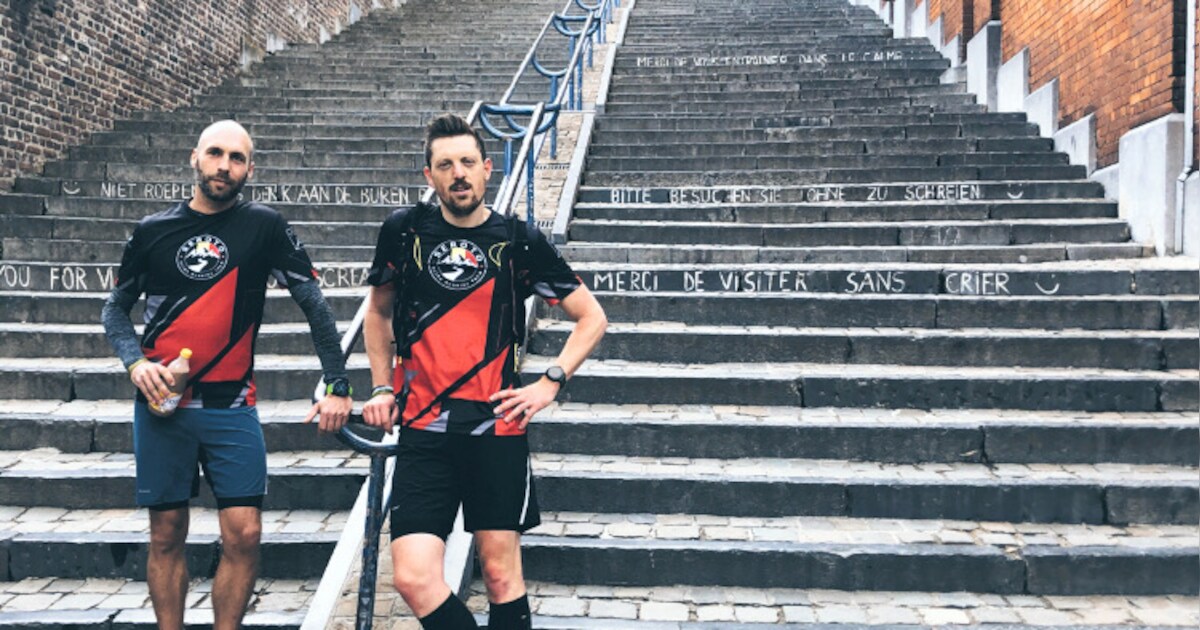 Wat deed u de voorbije drie dagen? Rik (40) en Kevin (36) liepen drie ...