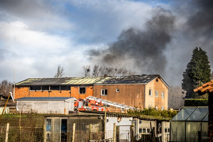 Zware brand op industrieterrein in Borgloon overgeslagen op woning ...