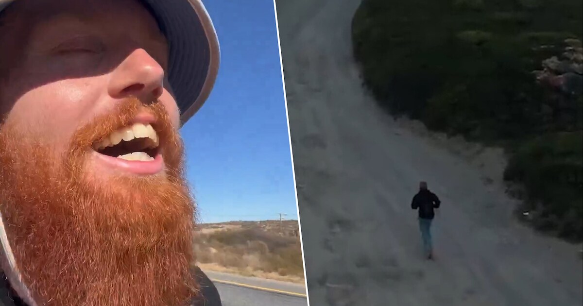 KIJK. Elke dag een marathon tot kerst: Russell (26) loopt over de hele ...