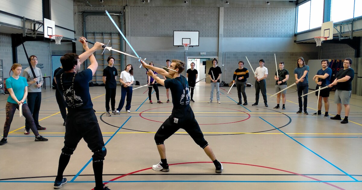 IN BEELD. Geschiedenisstudenten leren de kunst van het 14e-eeuwse ...