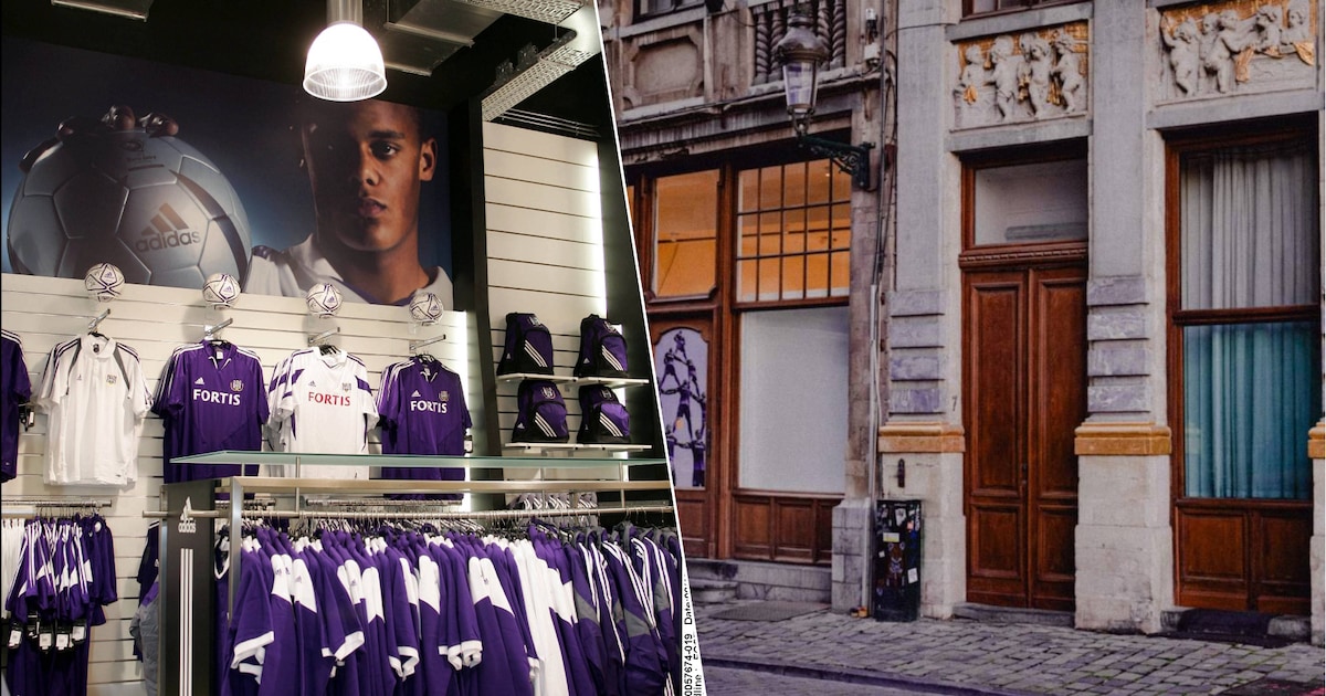 RSC Anderlecht opent pop-upstore op de Grote Markt in Brussel | Brussel | HLN.be