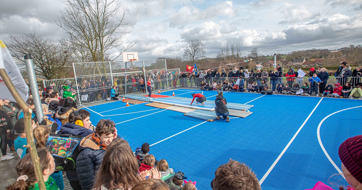 Sint-Franciscus neemt sportterrein in gebruik: buurt mag het ook ...
