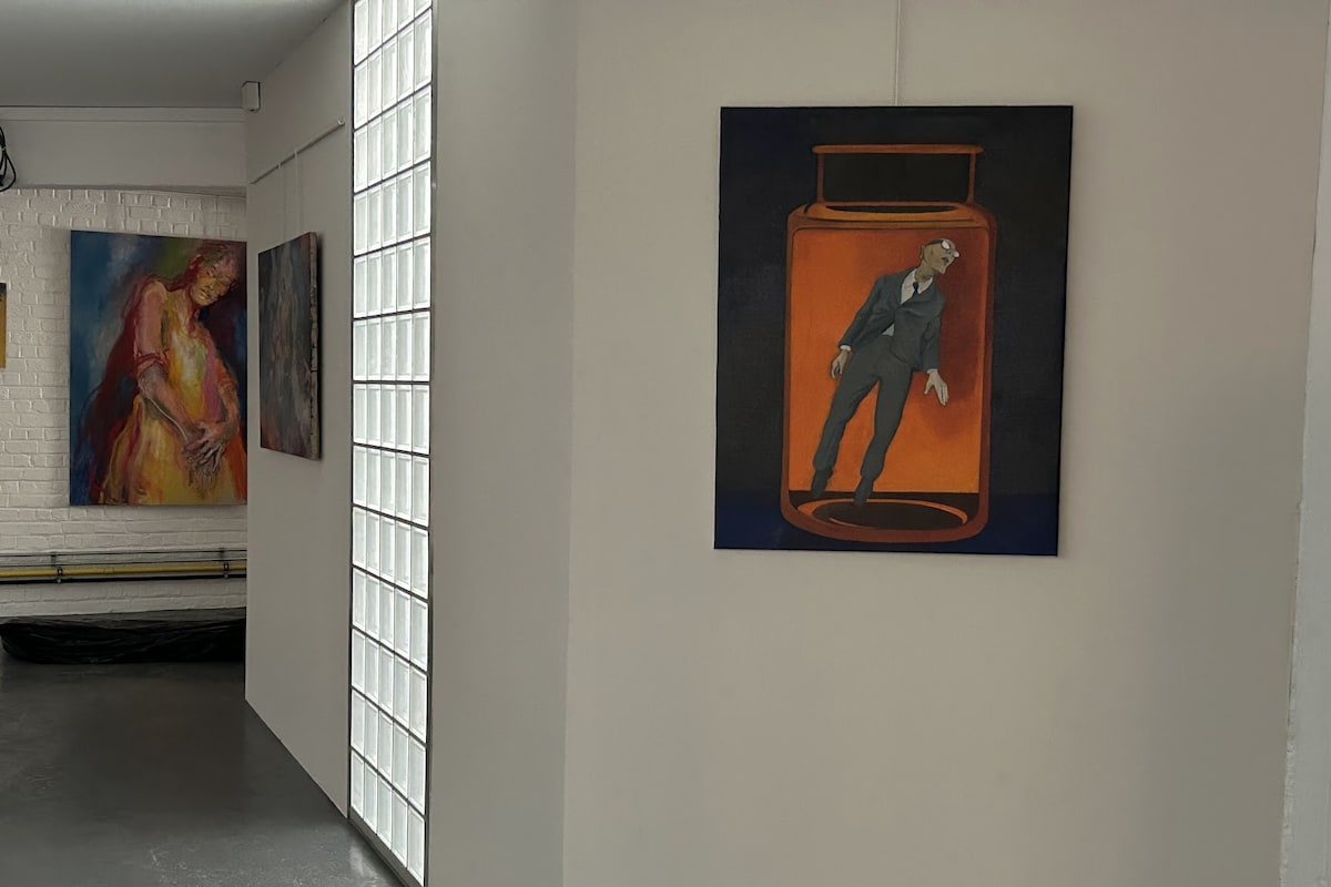 Unieke dubbeltentoonstelling met werken van Lieve Bollaert en Patrick ...