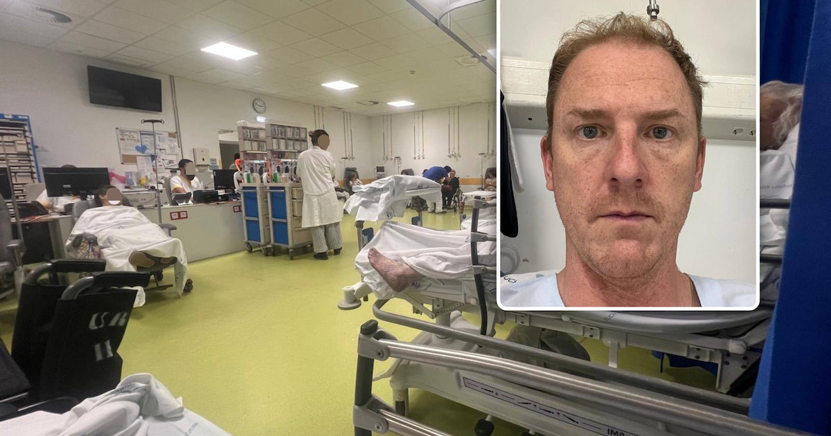 Kris (44) uit Bilzen ligt al vijf dagen op spoedafdeling in Portugal ...