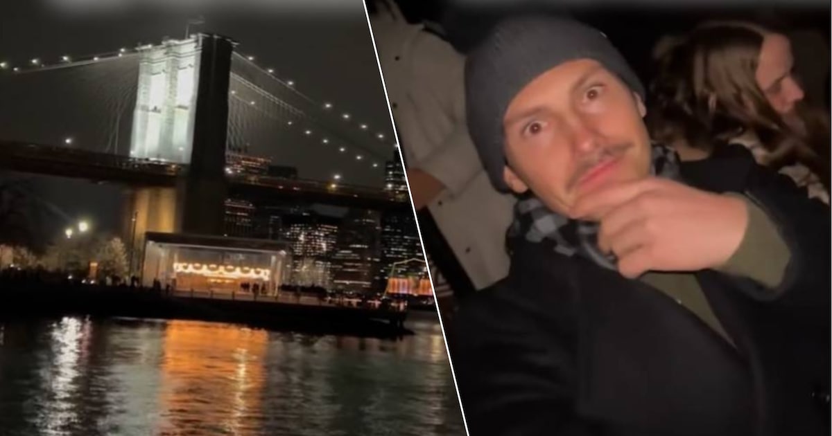 KIJK. Duizenden mensen verzamelen voor ‘vuurwerkshow’ in New York ...