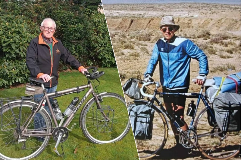 ‘Wereldfietser’ Helmut (87) doorkruiste 50 landen op twee wielen ...