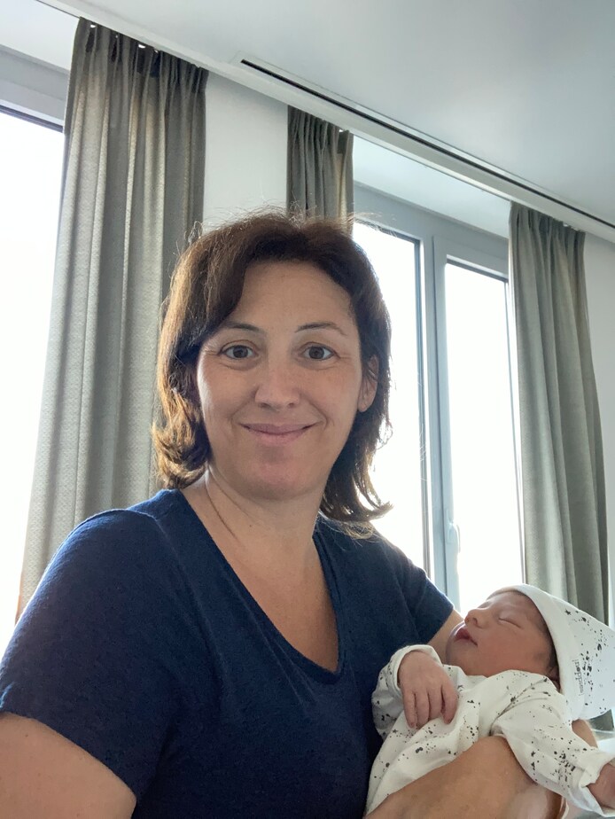 Gemeenteraadslid Sofie Coppens is trotse mama van zoontje Louis | Haaltert | hln.be