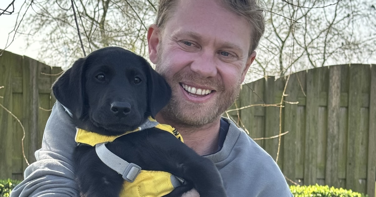 Rik Verheye is nieuwe ambassadeur van Dogs4Blind in Knokke-Heist ...