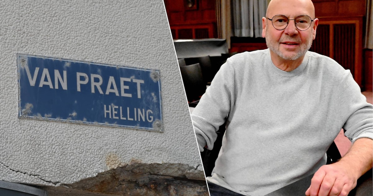 Didier Teppa vraagt aandacht voor de straatnaamborden in Blankenberge ...