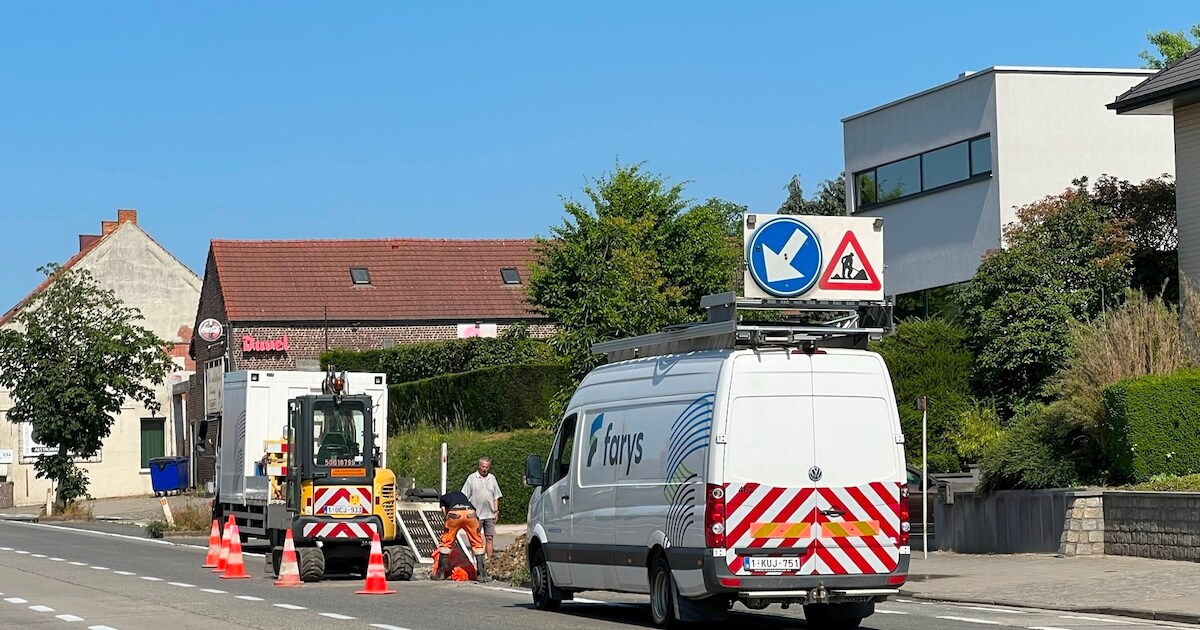 Waterlek ter hoogte van Die Volstruis | Erpe-Mere | HLN.be
