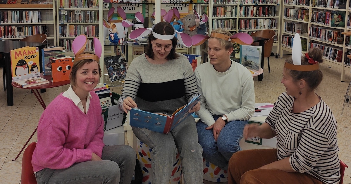 Lezen met je oren in de bibliotheek van Zottegem | Zottegem | HLN.be