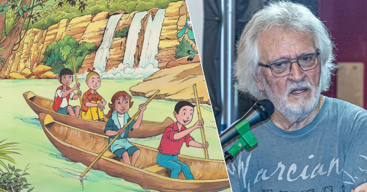 Originele reuzentekening van Paul Geerts wordt geveild voor goede doel ...