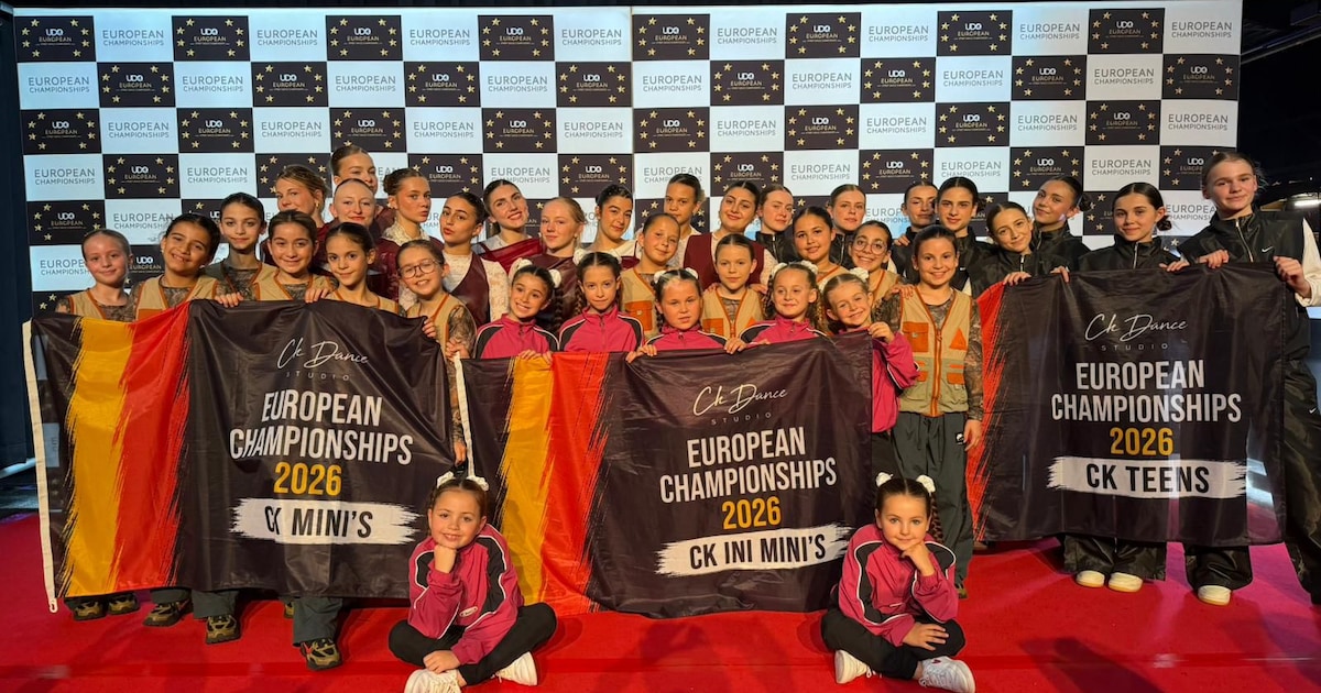 CK Dance Studio schittert op EK streetdance in Kalkar | Regio | HLN.be