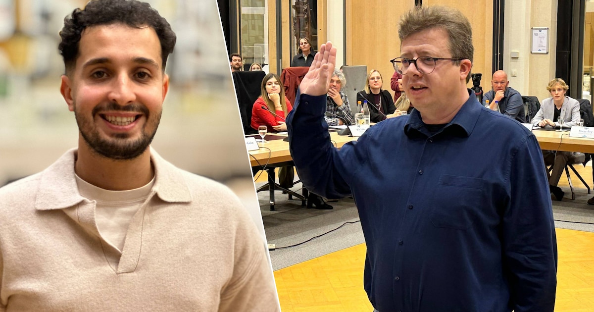 Peter Segers en Achraf El Yakhloufi wisselen van stoel in gemeenteraad | Turnhout | HLN.be