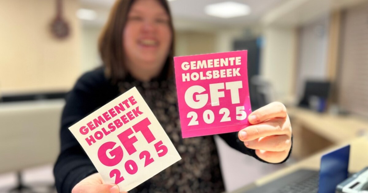 Heb je de nieuwe GFT-sticker van Holsbeek al? | Holsbeek | HLN.be