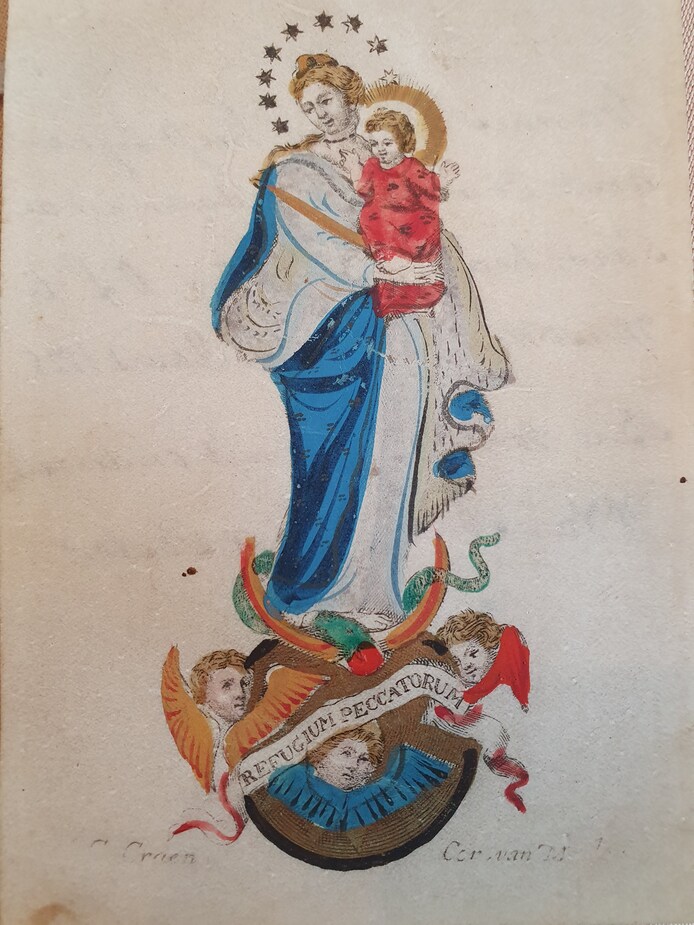 DE VERZAMELAAR. Carlos (80) koestert zijn 2.200 communieprentjes: “Het ...