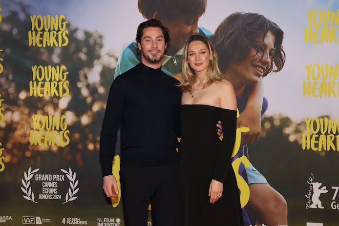 IN BEELD. Lauren Versnick stelt nieuwe liefde voor op filmpremière ...