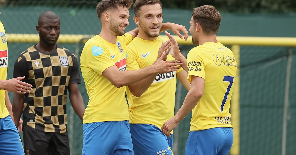 Erdon Daci (KVC Westerlo) scoort meteen bij zijn wederoptreden na ...