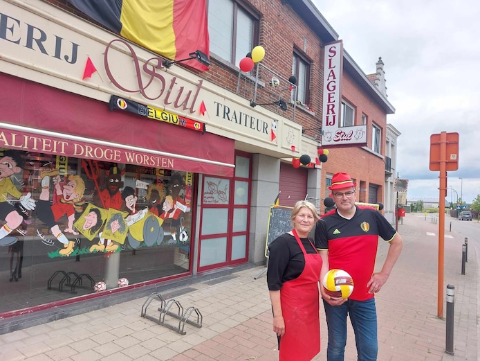 Slagerij Stul ondergaat tricolore metamorfose voor EK voetbal: “De ...