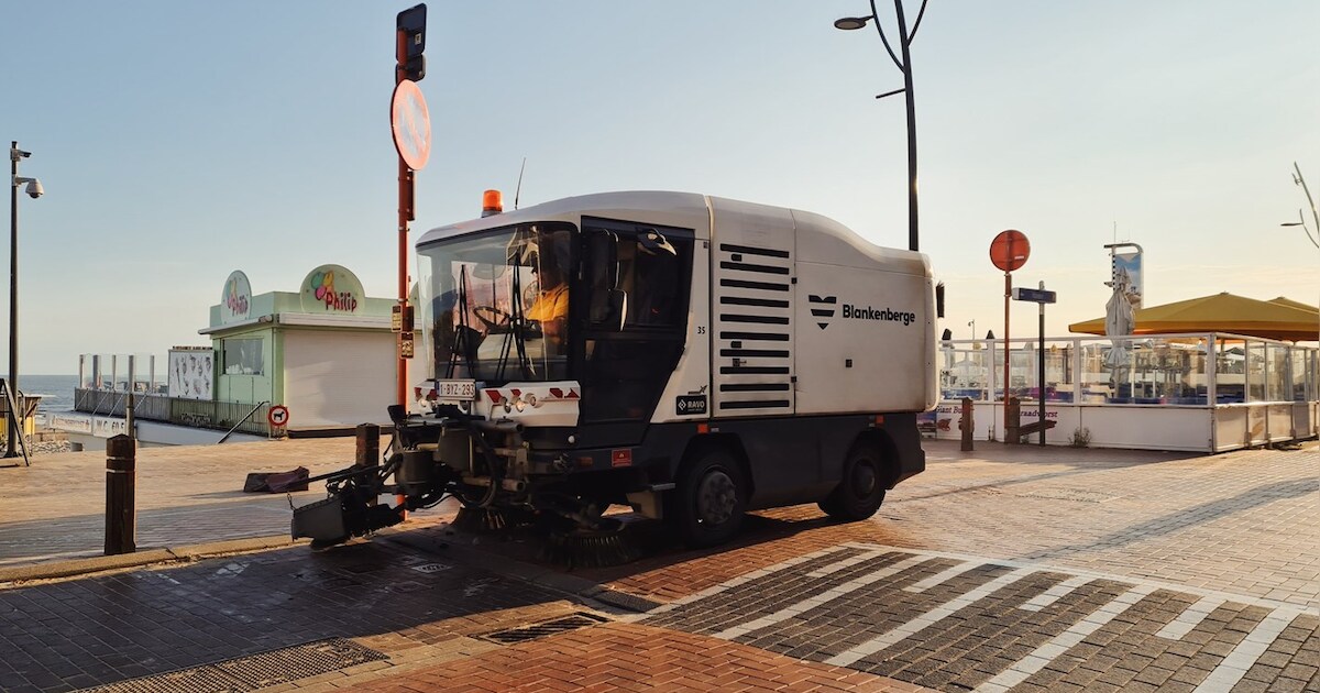 Nieuwe veegmachine en bestelwagens voor technische dienst ...