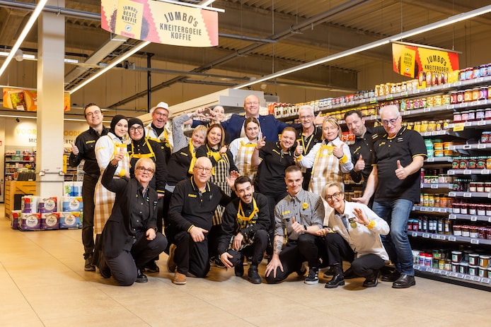 Dave (40) is voortaan de zelfstandige uitbater van Jumbo Middelkerke ...