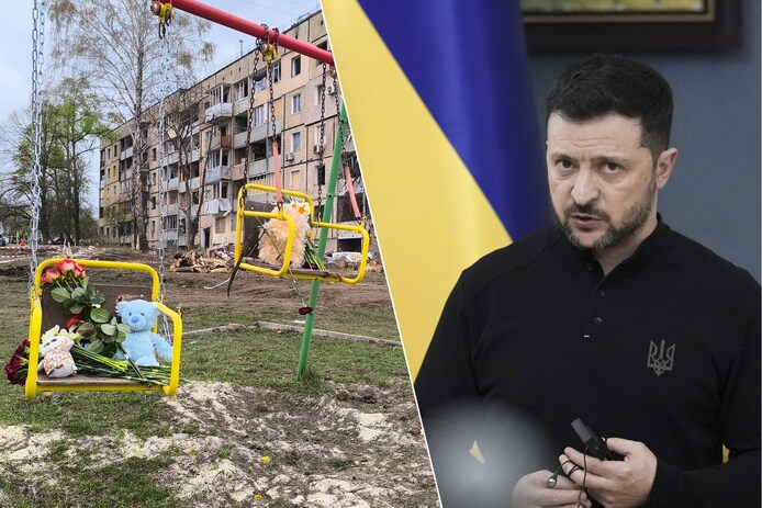 Oekraïne meldt Russische luchtaanval op Kiev: “Explosies in de ...