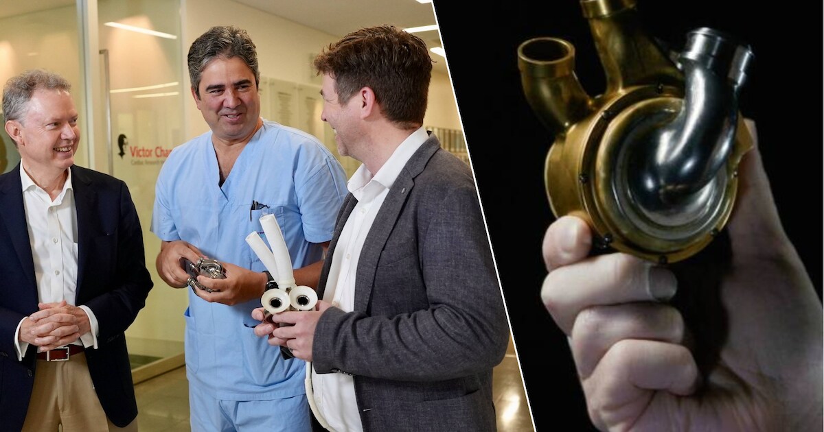 Australische man overleeft 100 dagen met titanium hart in afwachting ...