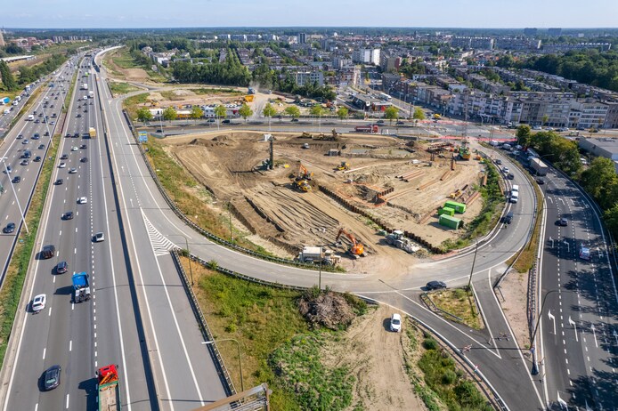 Afrit Merksem van Antwerpse Ring vanuit Nederland tot 2030 dicht ...