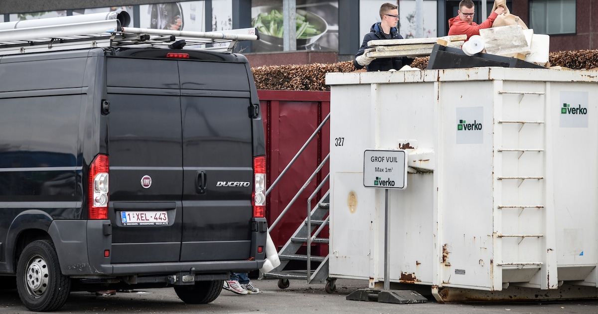 Uitrit containerpark drie weken niet bruikbaar: “Voorzichtig zijn is ...