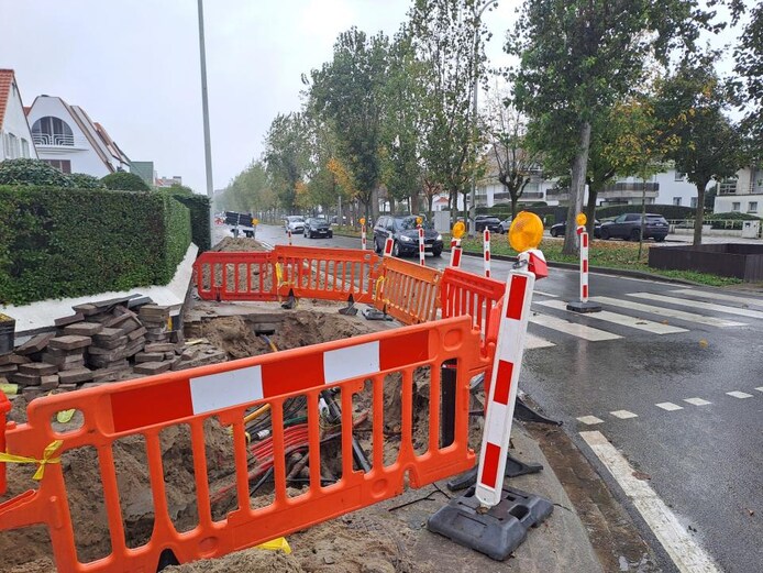 Drie maanden hinder door werken in Elizabetlaan tussen Abraham Hansplein en Canadasquare ...