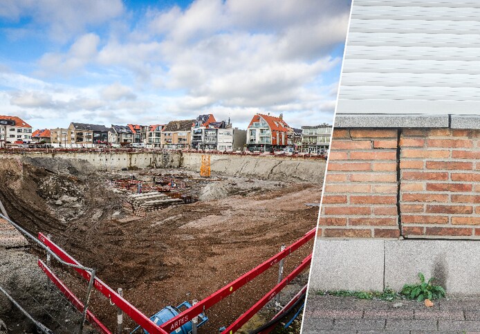 Nog ruim vier weken wachten op gas voor gezinnen aan bouwwerf woontoren | Knokke-Heist | hln.be