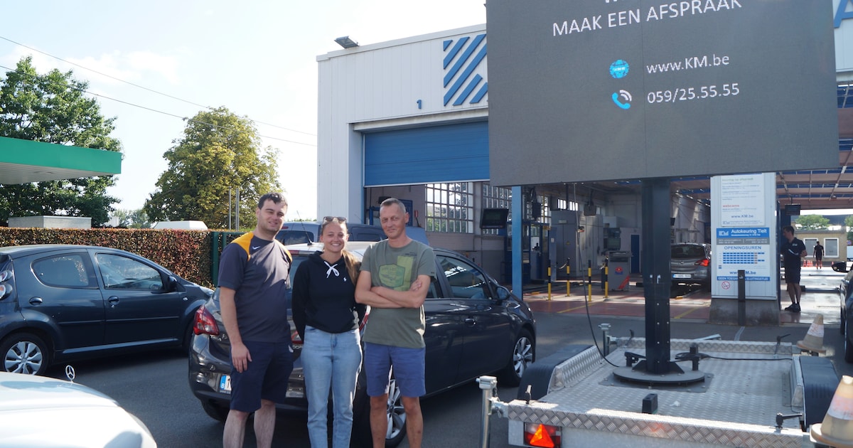 Wachttijden tot 4 uur aan de Tieltse autokeuring: “Met het oude systeem ...