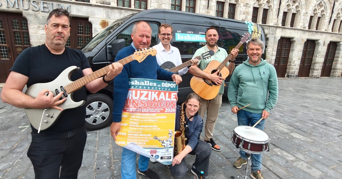 Na lange stilte opnieuw Muzikale Dinsdagen in schaduw van Lakenhallen ...
