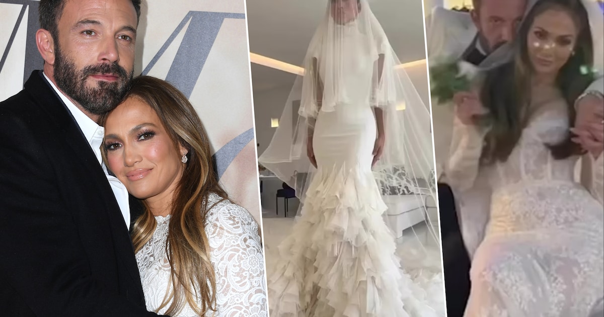 Jennifer Lopez toont nooit eerder vertoonde beelden van haar huwelijk ...