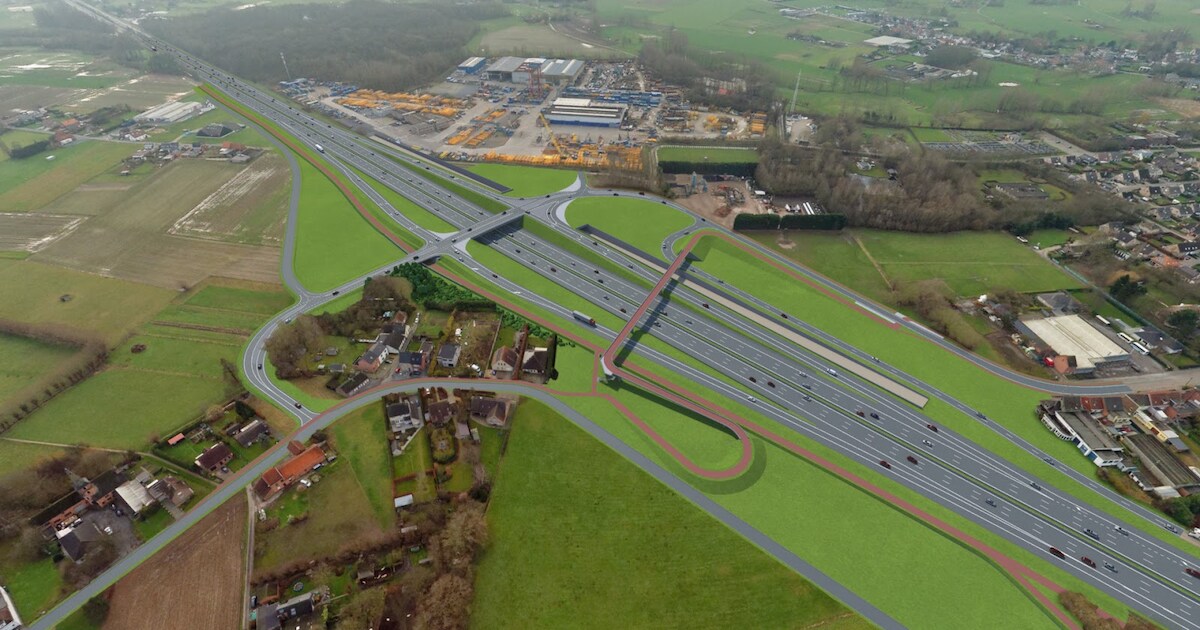 Binnen enkele jaren totaal vernieuwde A12: aanleg fietsbruggen en tramtunnel, kruispunten ...