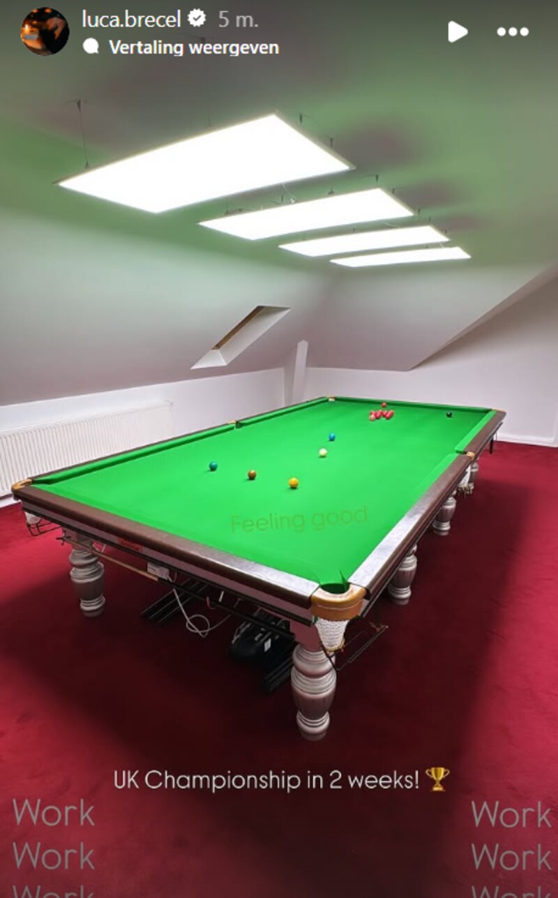 “Feeling good”: Luca Brecel kondigt deelname aan UK Championship aan ...