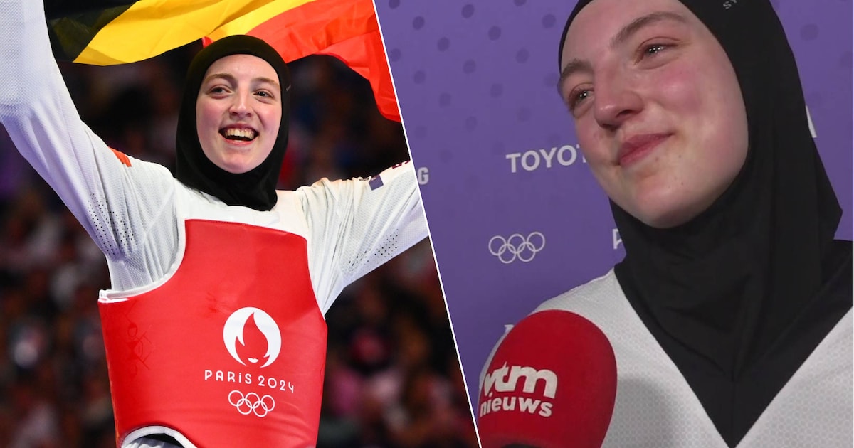 “We gaan dit héél goed vieren”: taekwondoka Sarah Chaâri (19) pakt knap ...