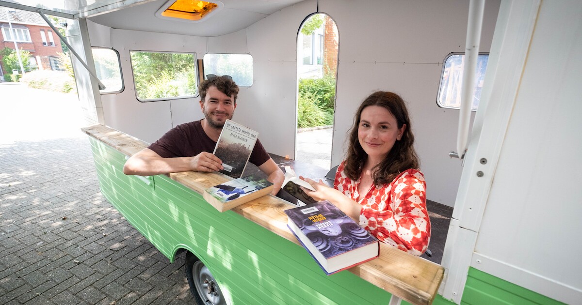 Nieuwe parkbib klaar voor zomer in domein d’Ursel, met mini-boekenmarkt ...