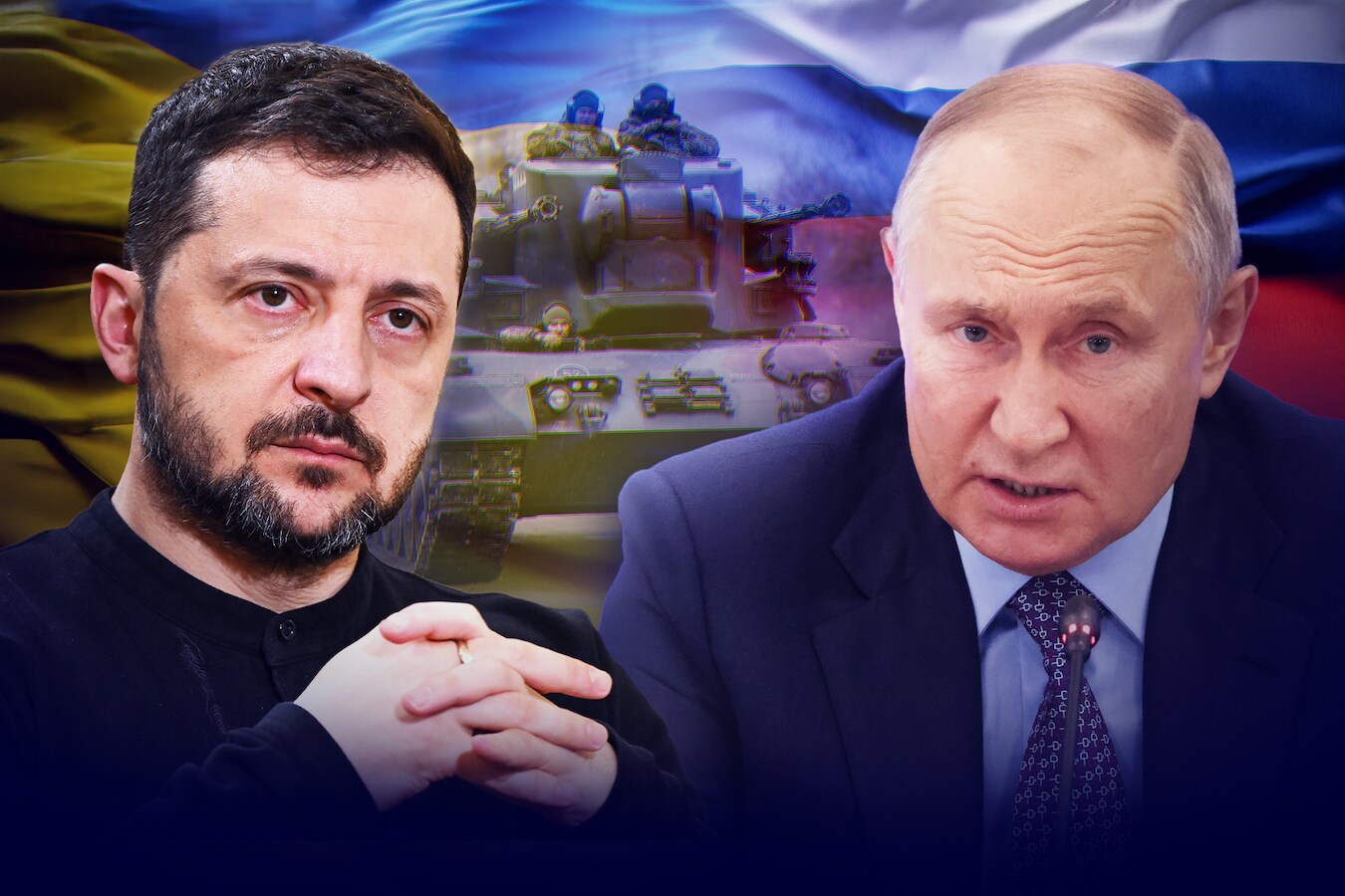 Rus­land-ex­pert voorspelt: komt er écht een top tussen Poetin en Zelensky? | Foto | hln.be