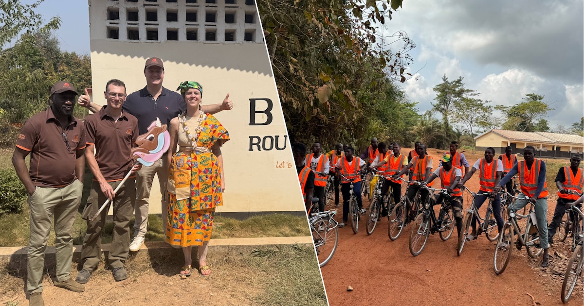Chocoladebedrijf uit Lokeren schenkt 253 fietsen weg aan Ivoriaanse ...