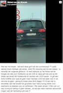 Michel Van Den Brande maakt zich druk in het verkeer: “Ik ben het ...