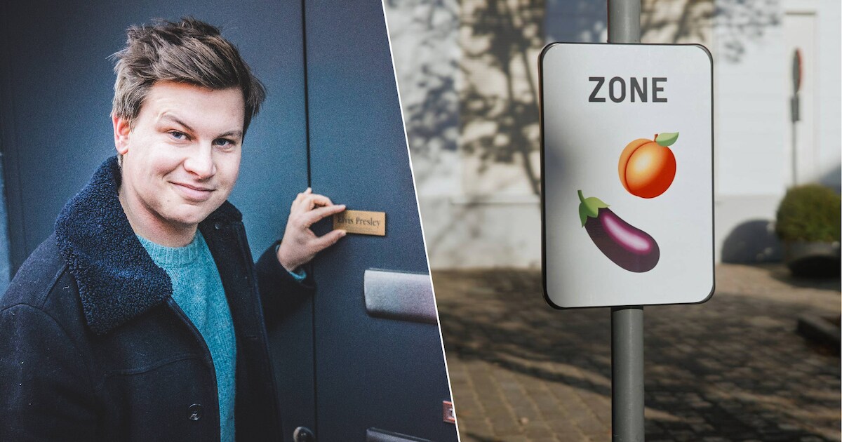 Welke gemeente wil dit ‘aubergine-bord’ uit Gent adopteren? “We kregen ...