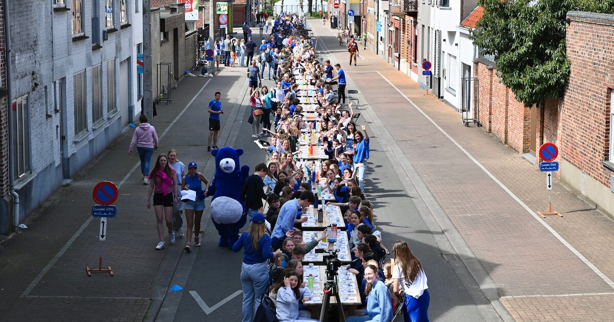 Barnum palmt Stokerijstraat in met gezonde picknick | Roeselare | HLN.be