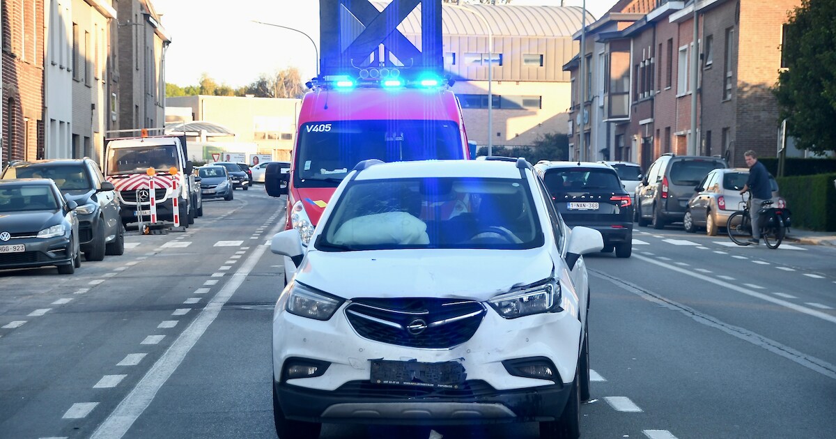 Na drie gaslekken, nu ook ongeval langs Meenseweg in centrum van Ieper ...
