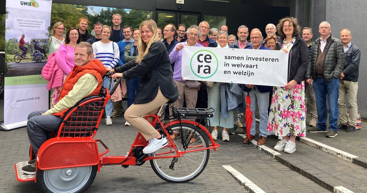 Dankzij cadeau van 3.000 euro kan Ons Erf-bewoner Hans meerijden met ...
