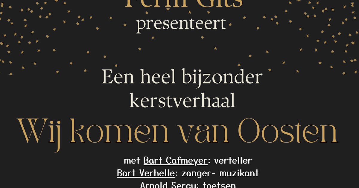 Ferm brengt ‘Wij komen van het Oosten’ naar kerk van Gits | Hooglede ...