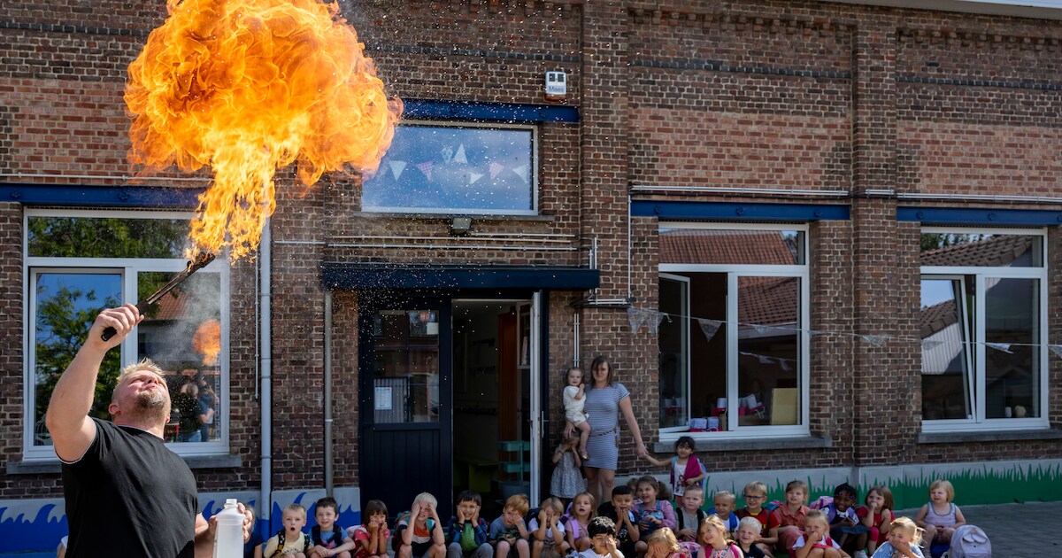 Vuurspuwer zet eerste schooldag HEHAschool in vuur en vlam ...