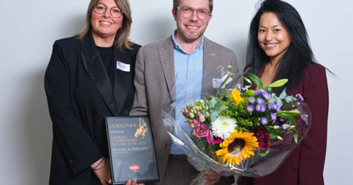 Frank Rombouts van Royal Crown wint Genker Ondernemer Award 2025 ...