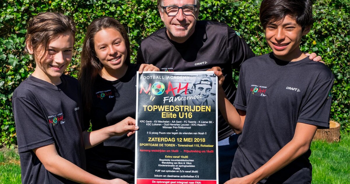 "Noah leeft verder in Football Academy" | Keerbergen | hln.be